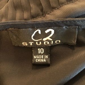 C2 Studio | Dresses | C2 Studio Dress Size Black Womens | Poshmark
